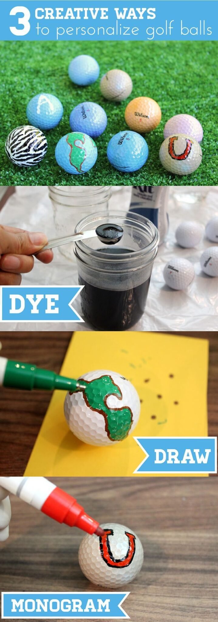 Cool Ways to Mark Your Golf Ball: Creative Ideas for Personalizing Your ...